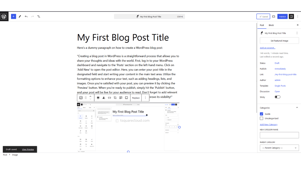 Easy Guide: WordPress Blog Post Creation & Login Steps